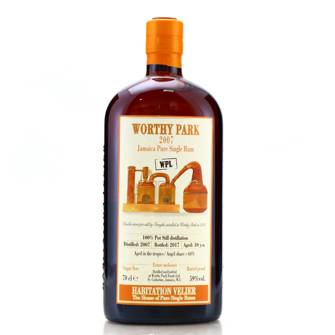 Worthy Park WPL 2007 Habitation Velier 10 Year Old | Rum Auctioneer