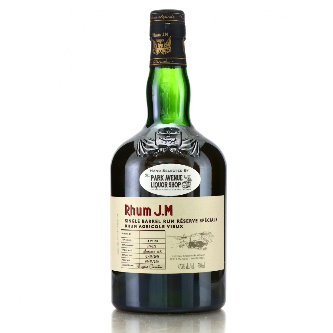 Rhum J.M 2014 Single Cask #1409158 75cl / Park Avenue Liquor Shop | Rum ...