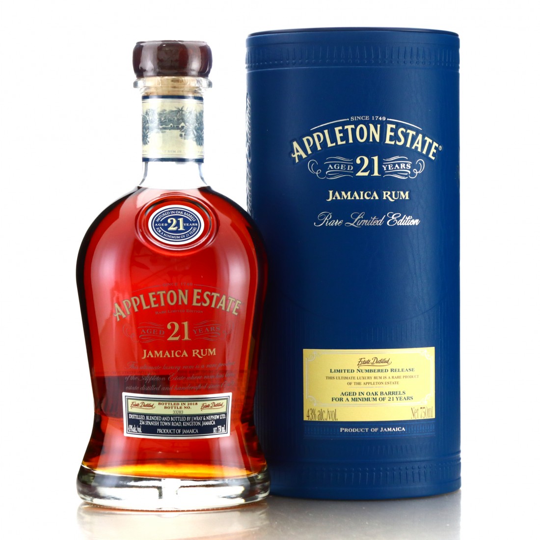 Appleton Estate 21 Year Old 2018 75cl / US Import | Rum Auctioneer