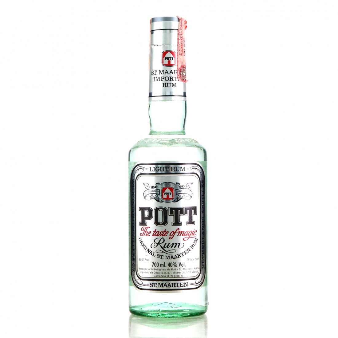 Pott Light Rum 1980s | Rum Auctioneer