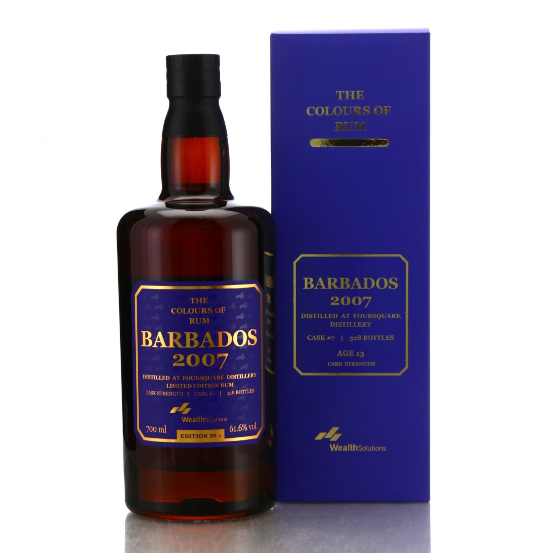 Foursquare 2007 Colours of Rum 13 Year Old #7 | Rum Auctioneer