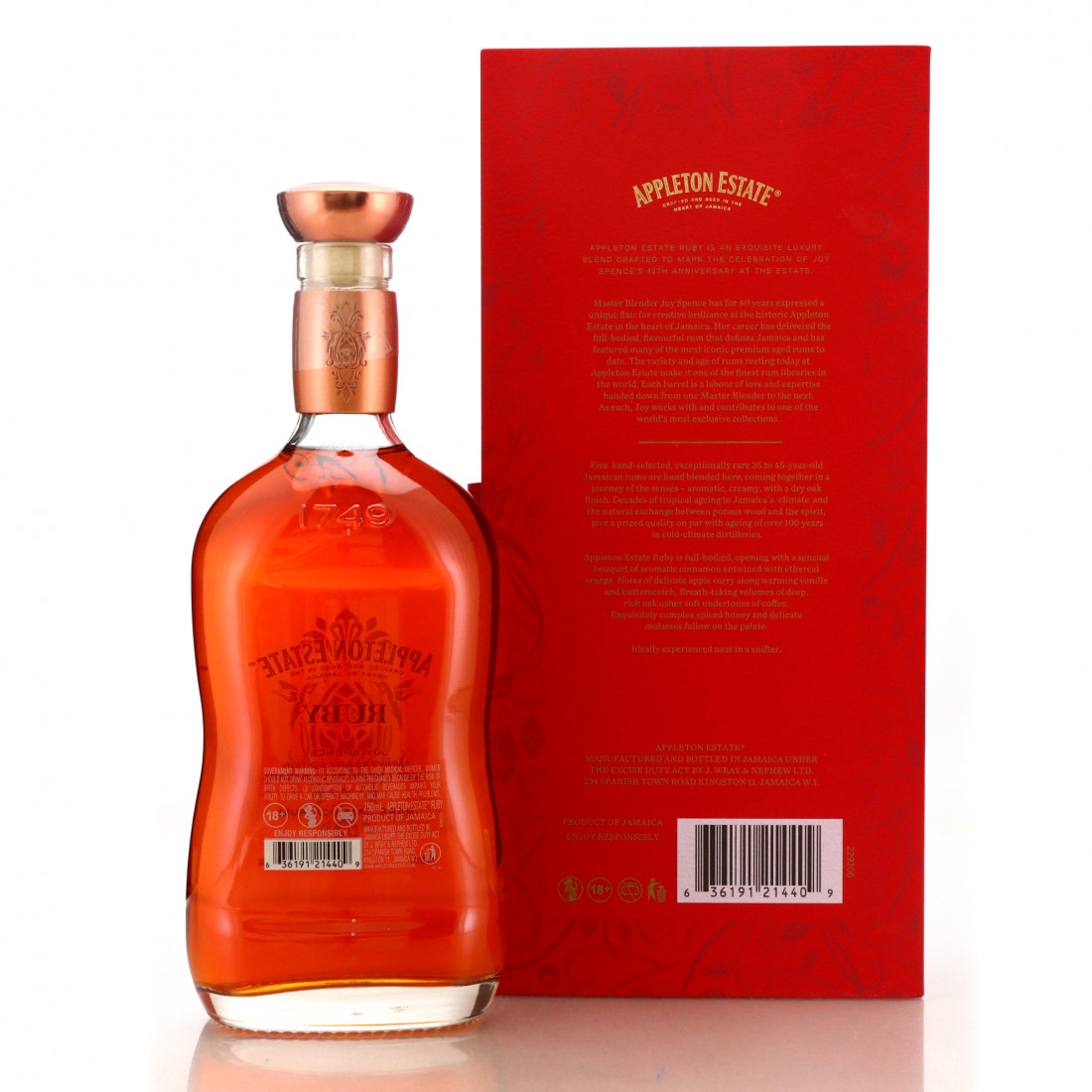 Appleton Estate 35 Year Old Ruby Anniversary Edition 75cl / US Import ...