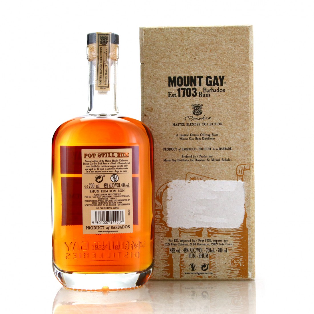 Mount Gay 10 Year Old Master Blender Collection / Pot Still Rum | Rum ...