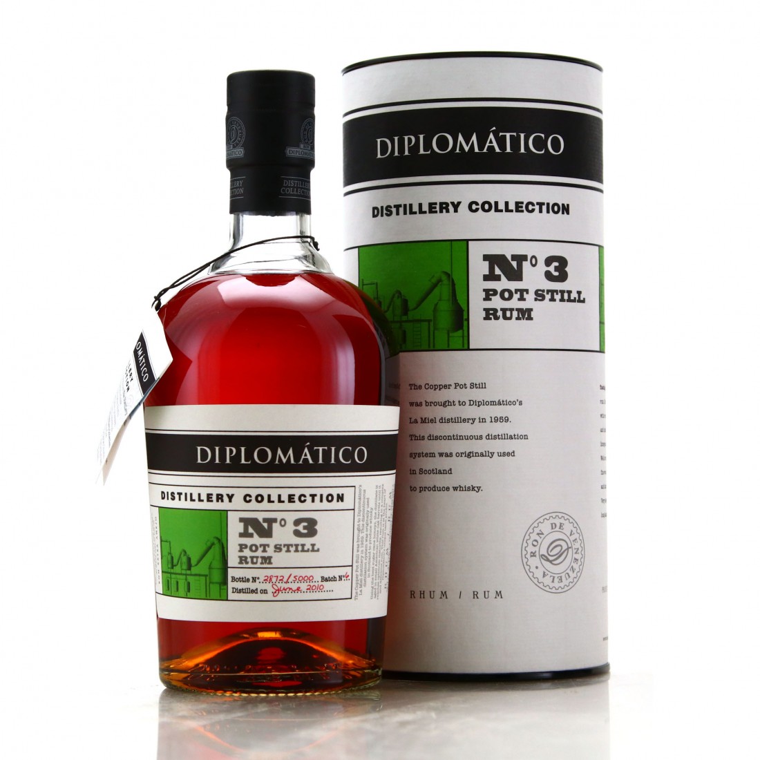 Diplomatico 2010 Distillery Collection No.3 / Pot Still Rum | Rum ...