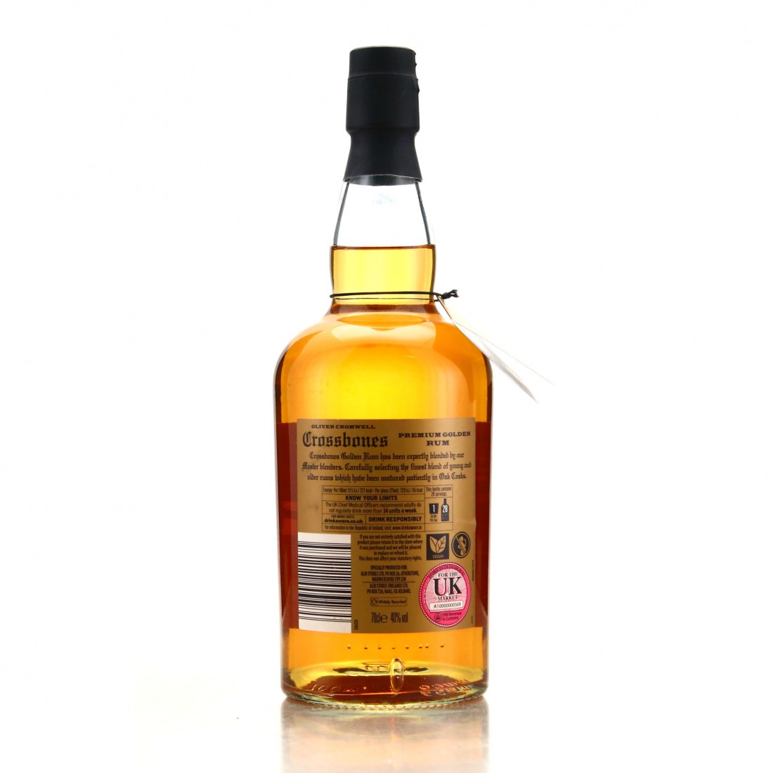 Crossbones Premium Golden Rum | Rum Auctioneer