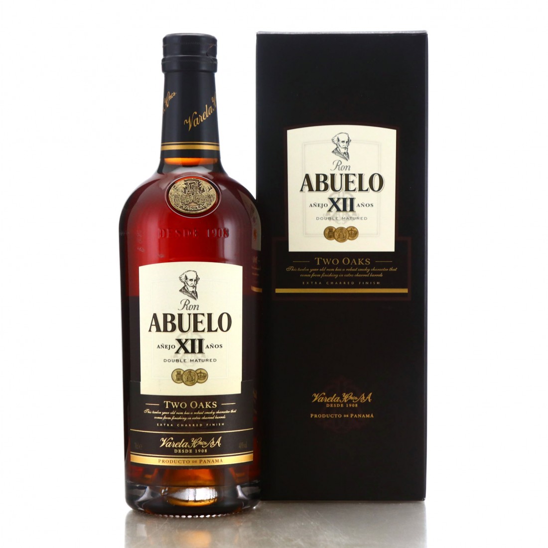 Ron Abuelo 12 Year Old Two Oaks Rum Auctioneer
