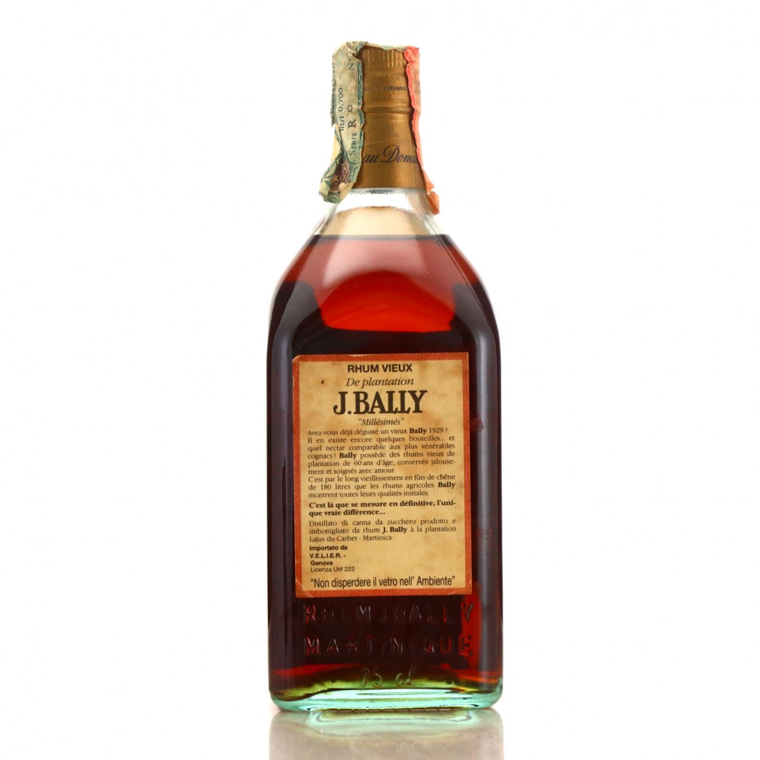 J. Bally 1966 Rhum Vieux | Rum Auctioneer
