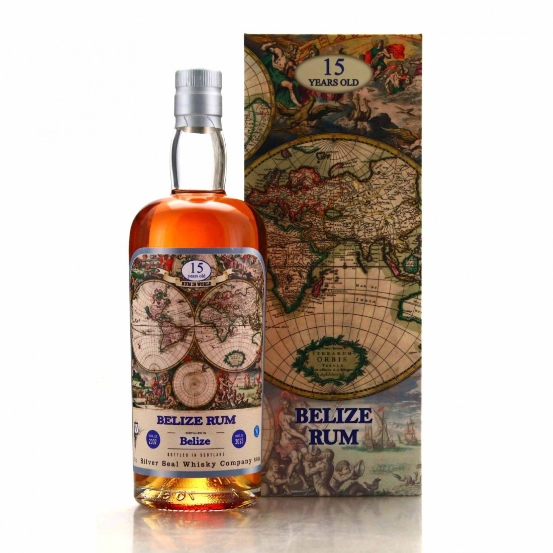 Belize Rum 2007 Silver Seal 15 Year Old | Rum Auctioneer
