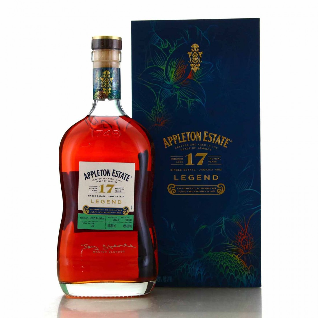 Appleton Estate 2005 Legend 17 Year Old 75cl / US Import | Rum Auctioneer