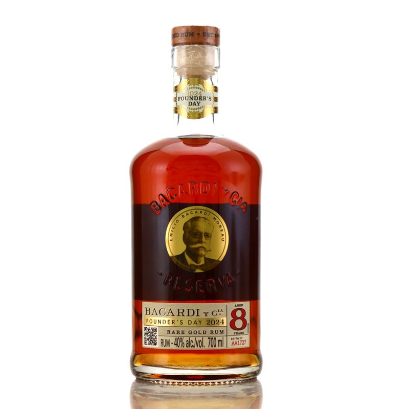 Bacardi 8 Year Old Founder's Day 2024 | Rum Auctioneer