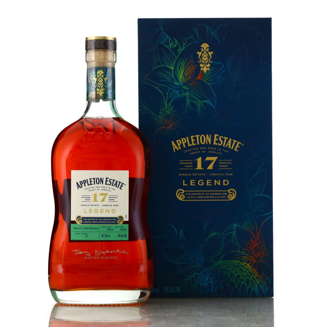 Appleton Estate 2005 Legend 17 Year Old 75cl | Rum Auctioneer