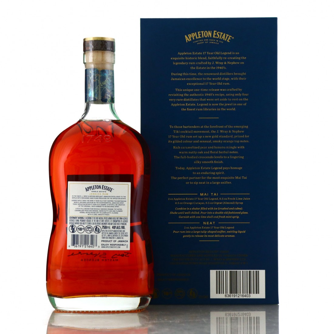 Appleton Estate 2005 Legend 17 Year Old 75cl | Rum Auctioneer