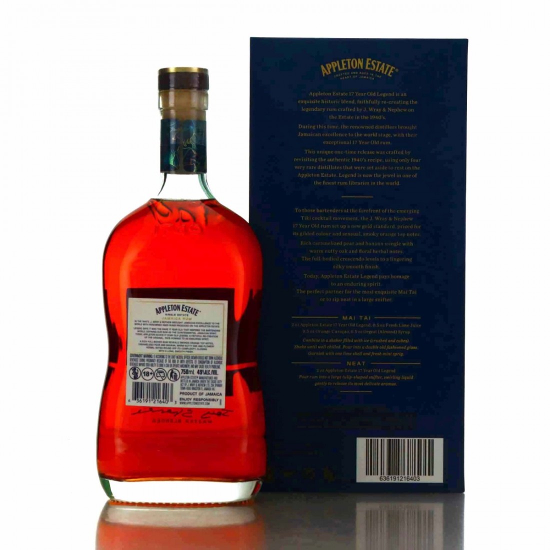Appleton Estate 2005 Legend 17 Year Old 75cl | Rum Auctioneer