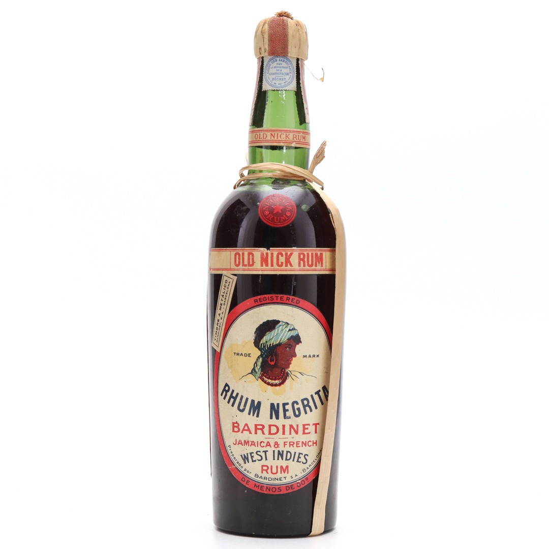 Rhum Negrita Old Nick circa 1940s | Rum Auctioneer