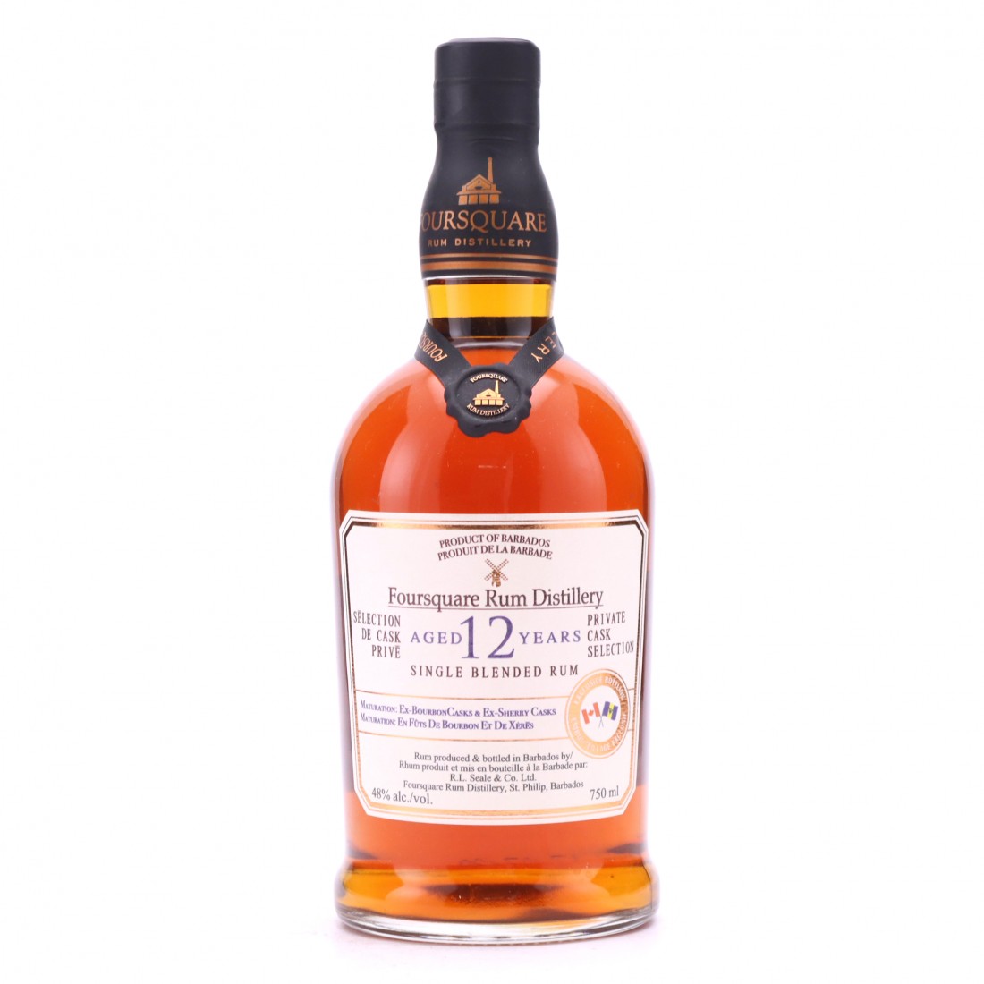 Foursquare 12 Year Old Private Cask Selection 75cl / LCBO | Rum Auctioneer