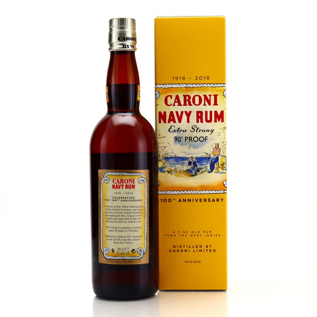 Caroni Navy Rum La Maison and Velier / 100th Anniversary | Rum Auctioneer