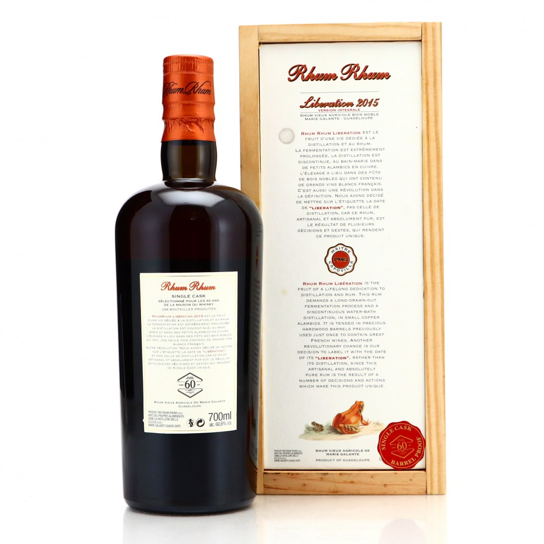 Rhum Rhum Liberation 2015 Version Integrale Single Cask / LMDW 60th ...