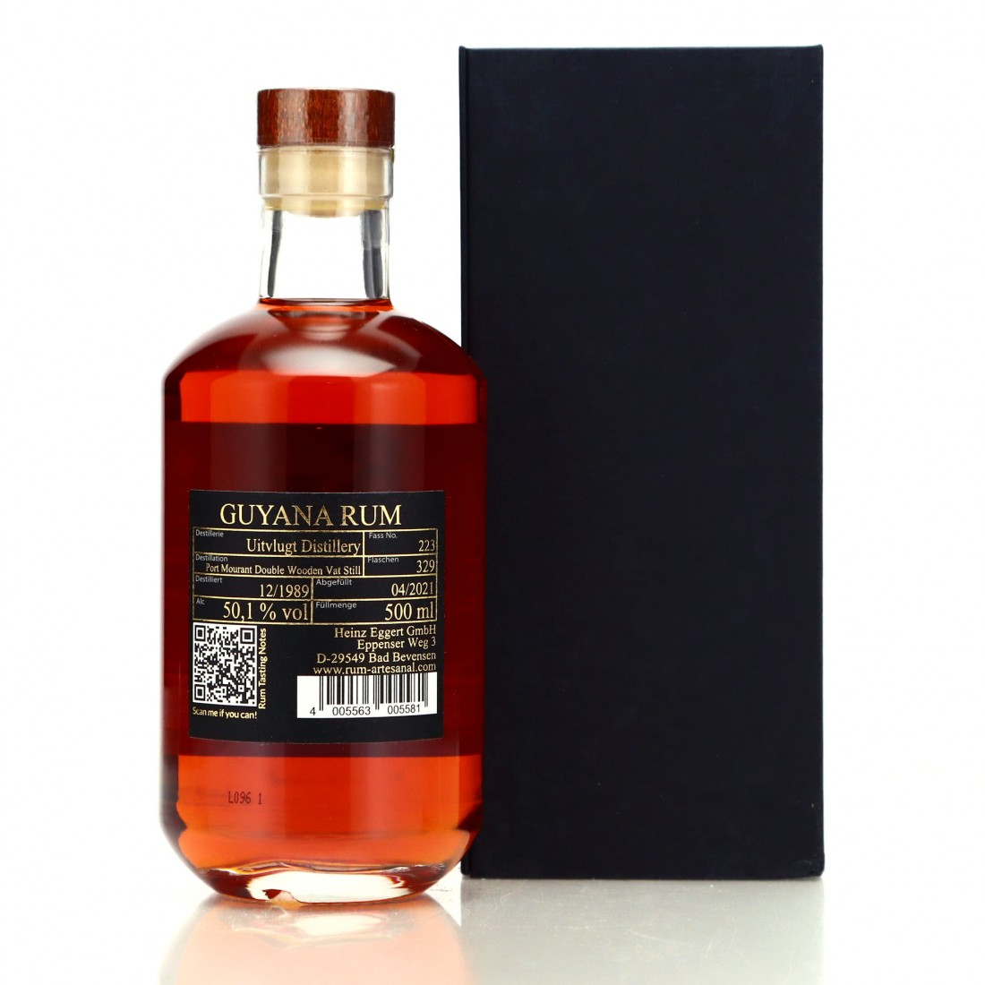 Port Mourant PM 1989 Rum Artesanal 50cl | Rum Auctioneer