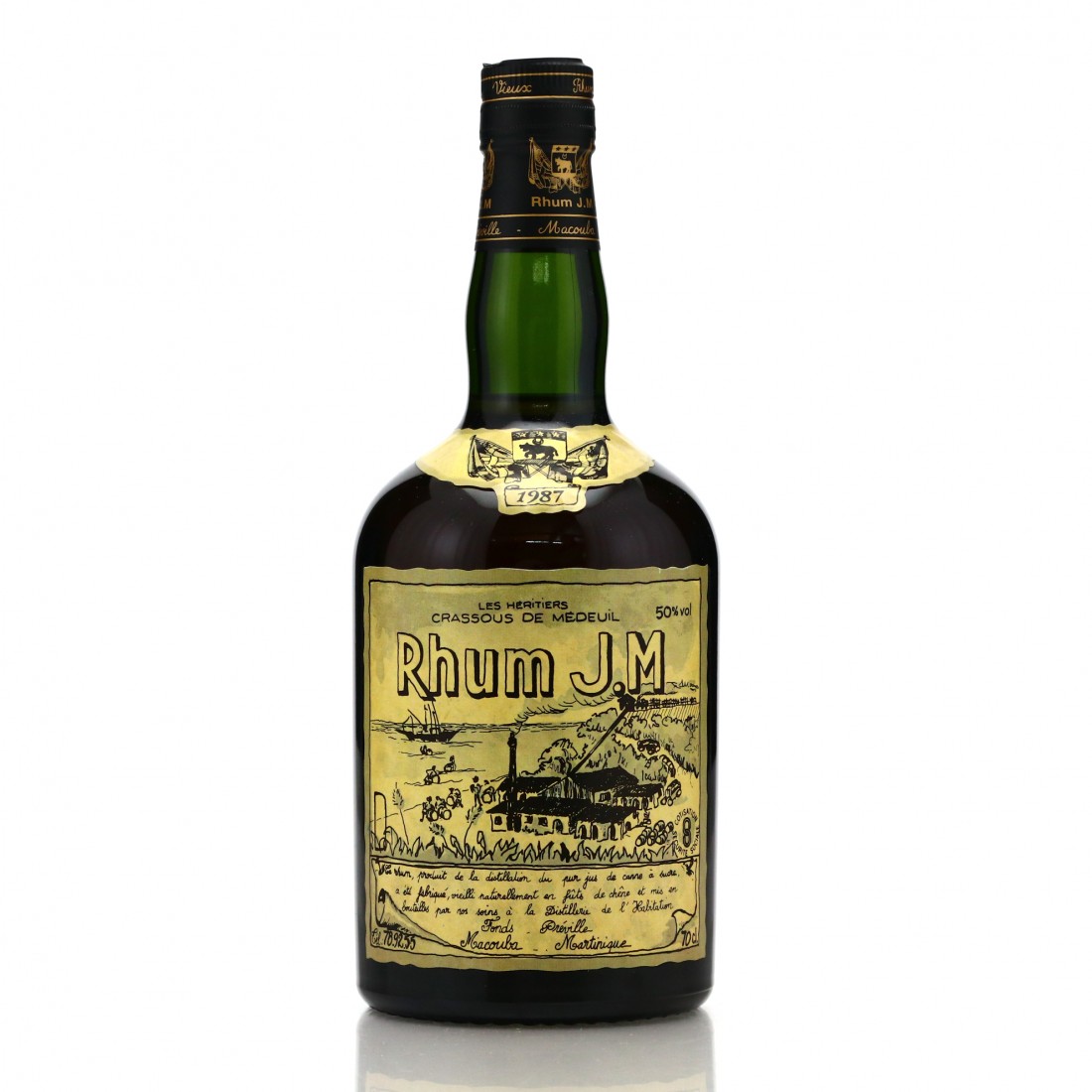 Rhum J.M 1987 10 Year Old | Rum Auctioneer