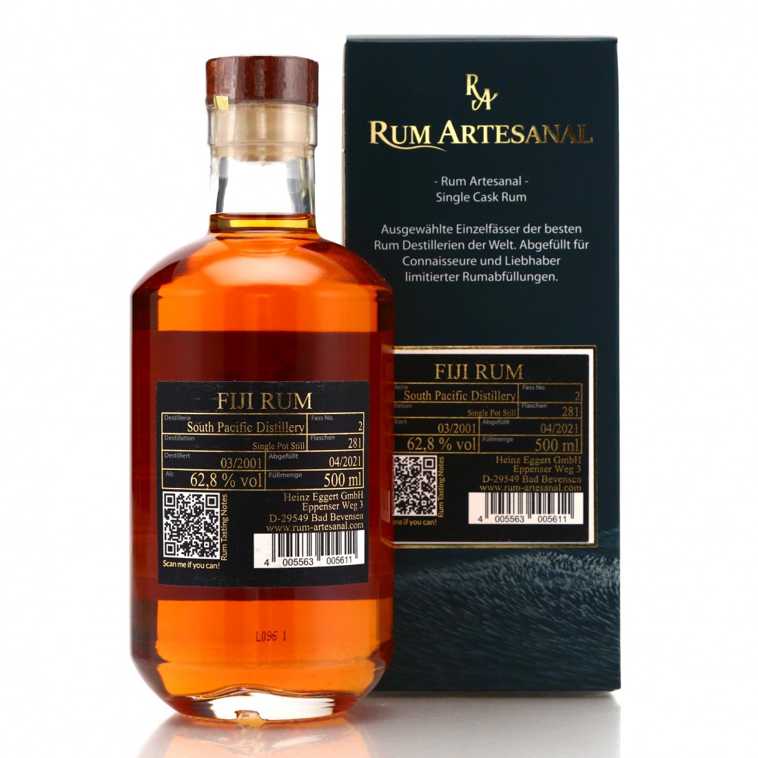 South Pacific 2001 Rum Artesenal 50cl | Rum Auctioneer