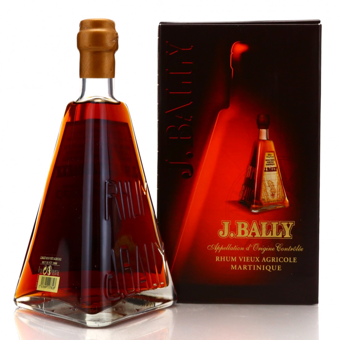 J. Bally 2000 Brut de Fut Pyramide / LMDW | Rum Auctioneer