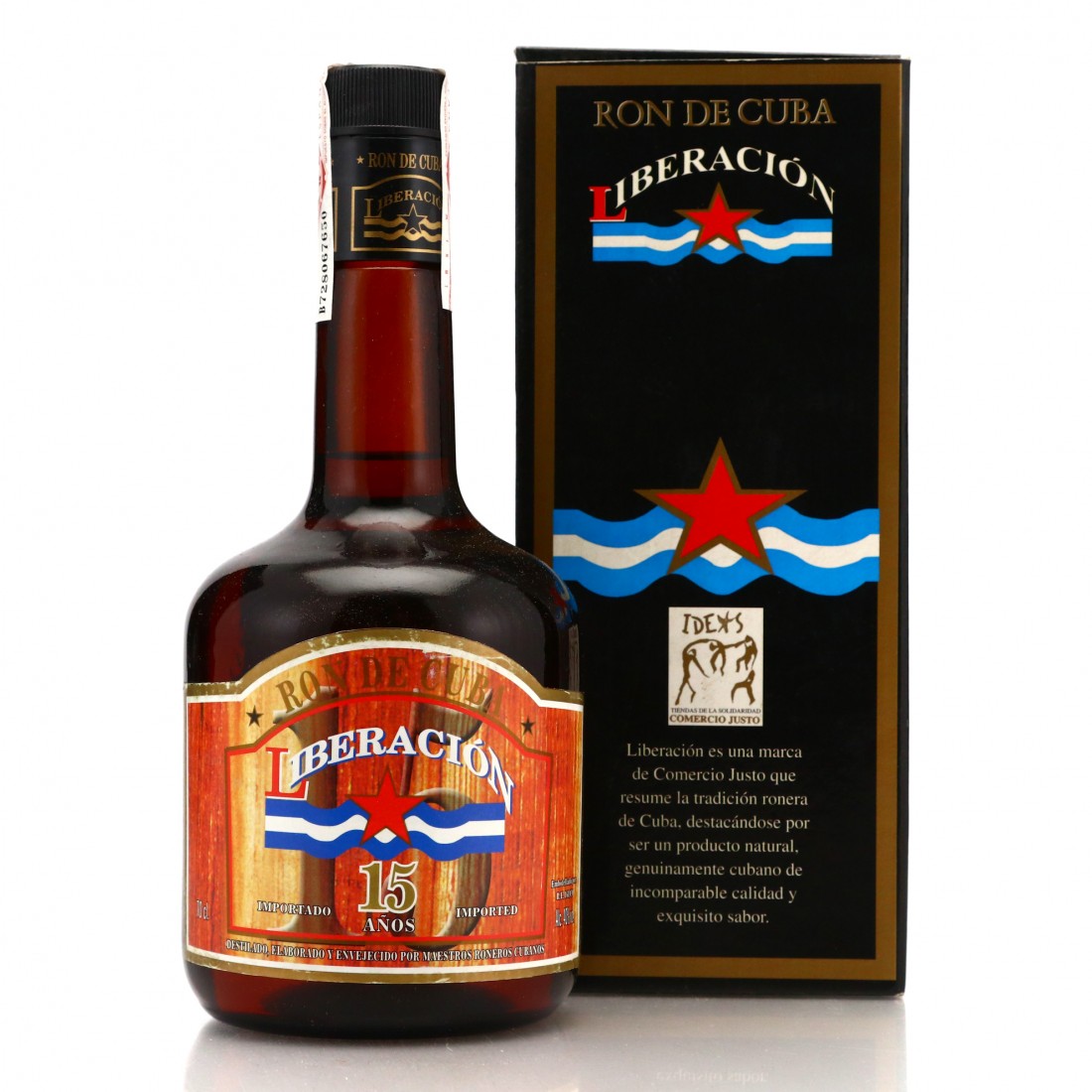 Ron De Cuba 15 Years Old Liberacion Cuban Rum | Rum Auctioneer