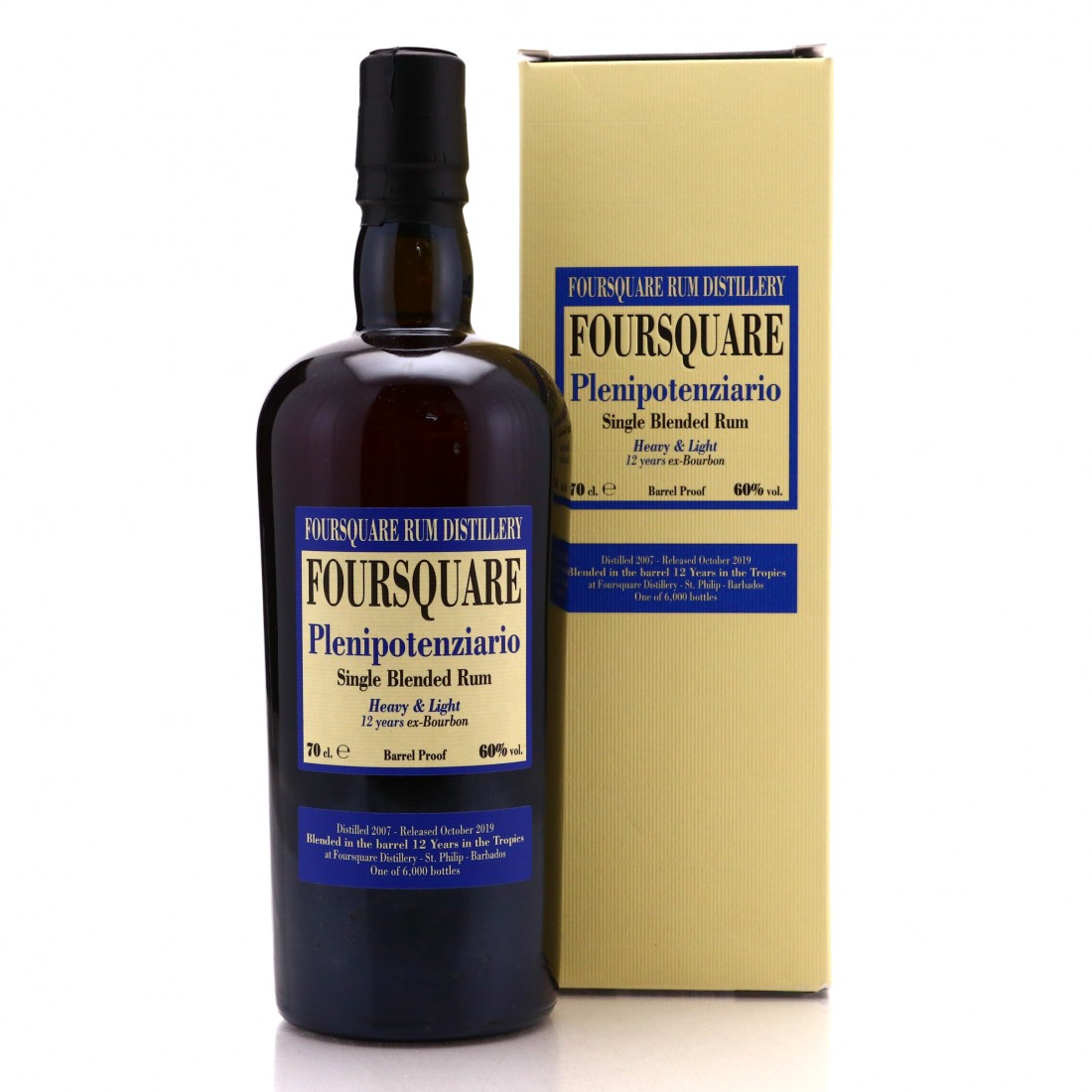 Foursquare 2007 Velier 12 Year Old Plenipotenziario | Rum Auctioneer