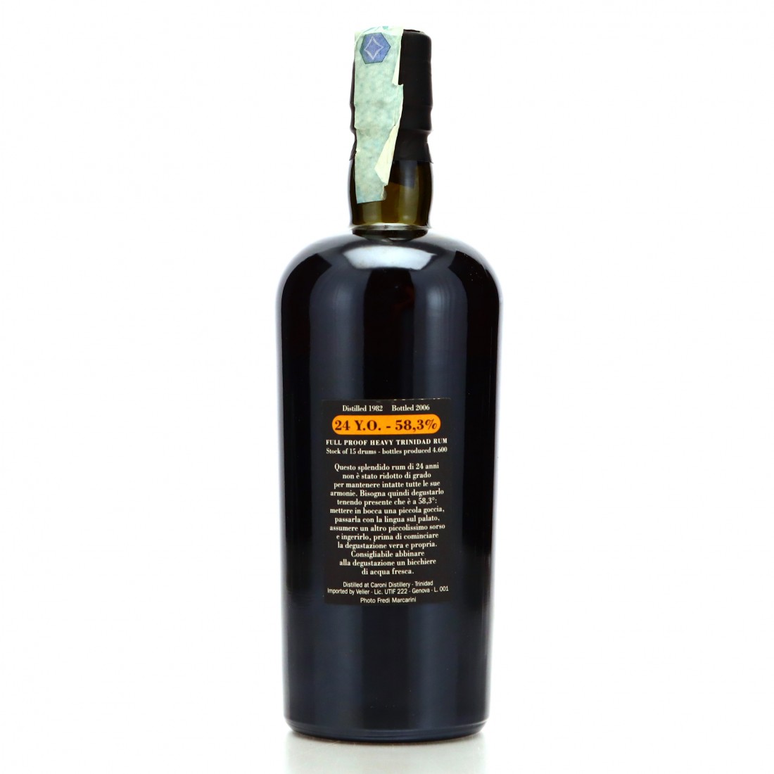 Caroni 1982 Velier 24 Year Old Full Proof Heavy | Rum Auctioneer