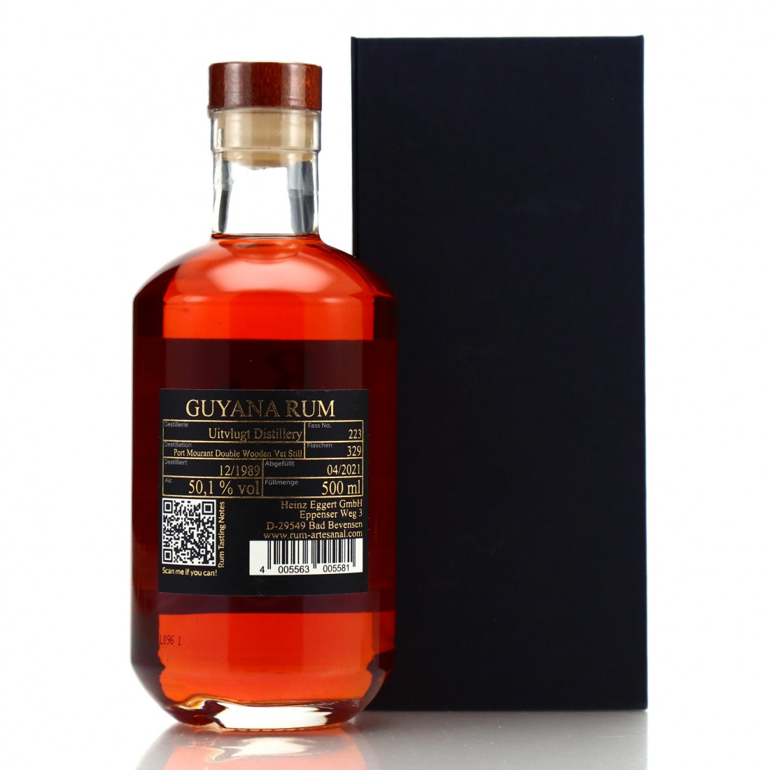 Port Mourant PM 1989 Rum Artesanal 50cl | Rum Auctioneer