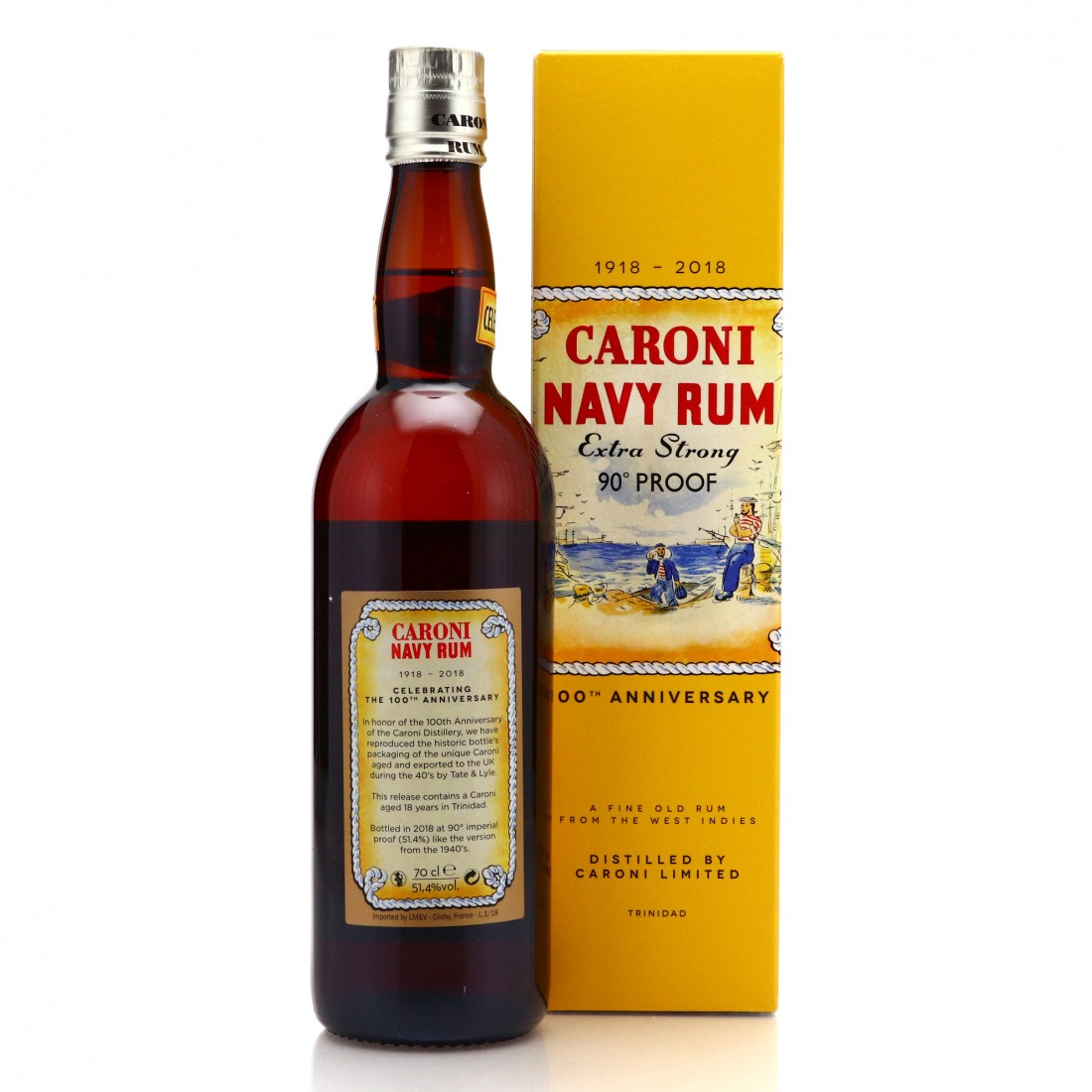 Caroni Navy Rum La Maison and Velier / 100th Anniversary | Rum Auctioneer