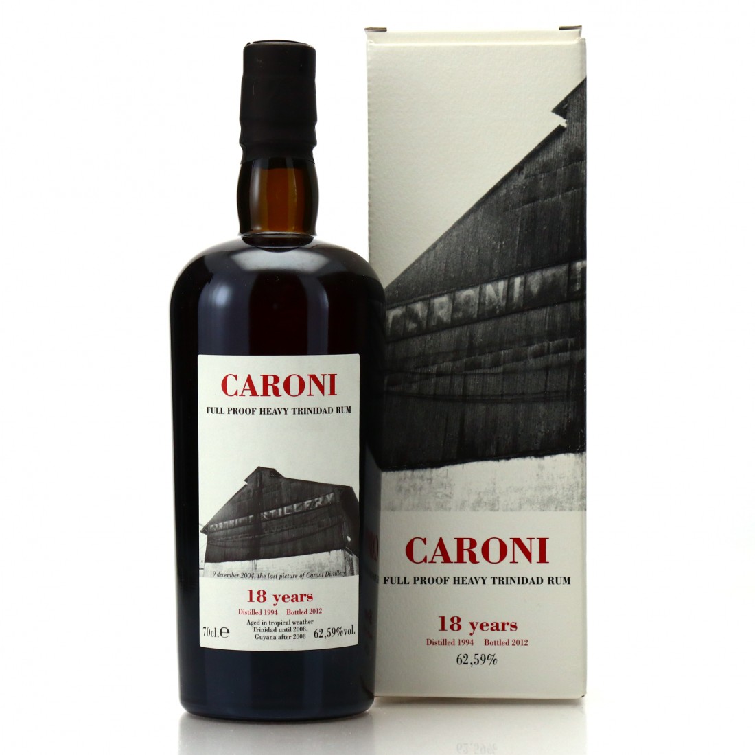Caroni 1994 Velier 18 Year Old Full Proof Heavy | Rum Auctioneer