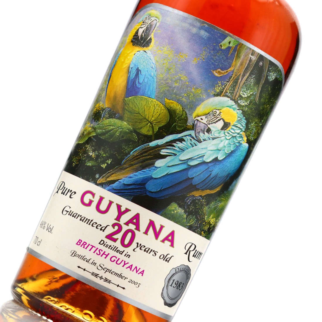Guyana Rum 1983 Silver Seal 20 Year Old | Rum Auctioneer