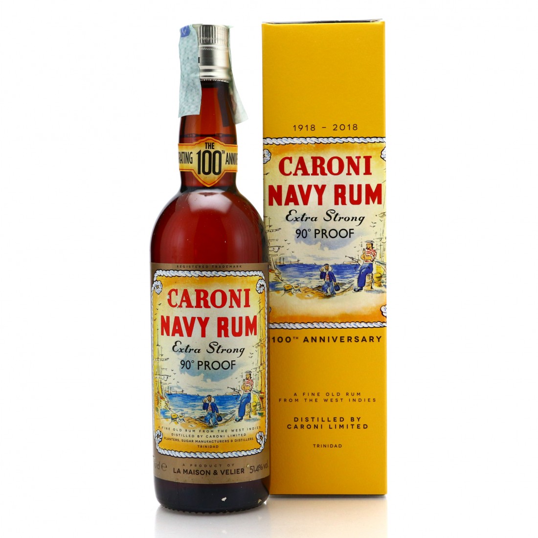Caroni Navy Rum La Maison and Velier / 100th Anniversary | Rum Auctioneer
