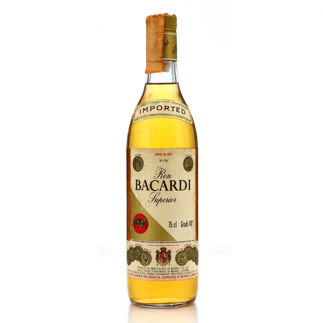 Bacardi Carta de Oro 1980s | Rum Auctioneer