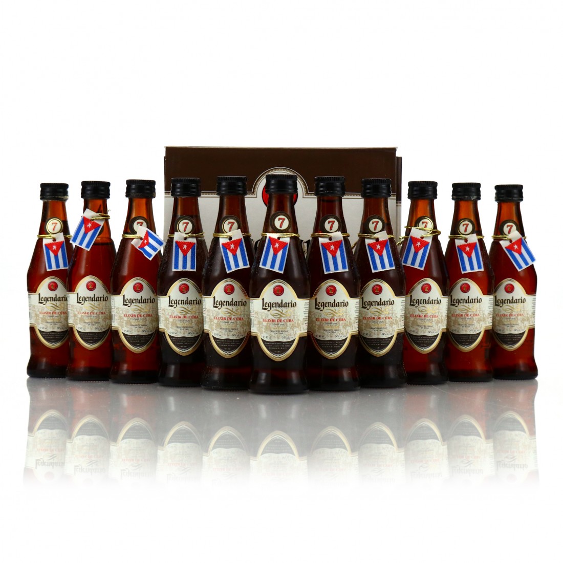 Legendario Elixir De Cuba Miniatures x 11 | Rum Auctioneer Legendario Elixir De Cuba Miniatures x 11 | Rum Auctioneer