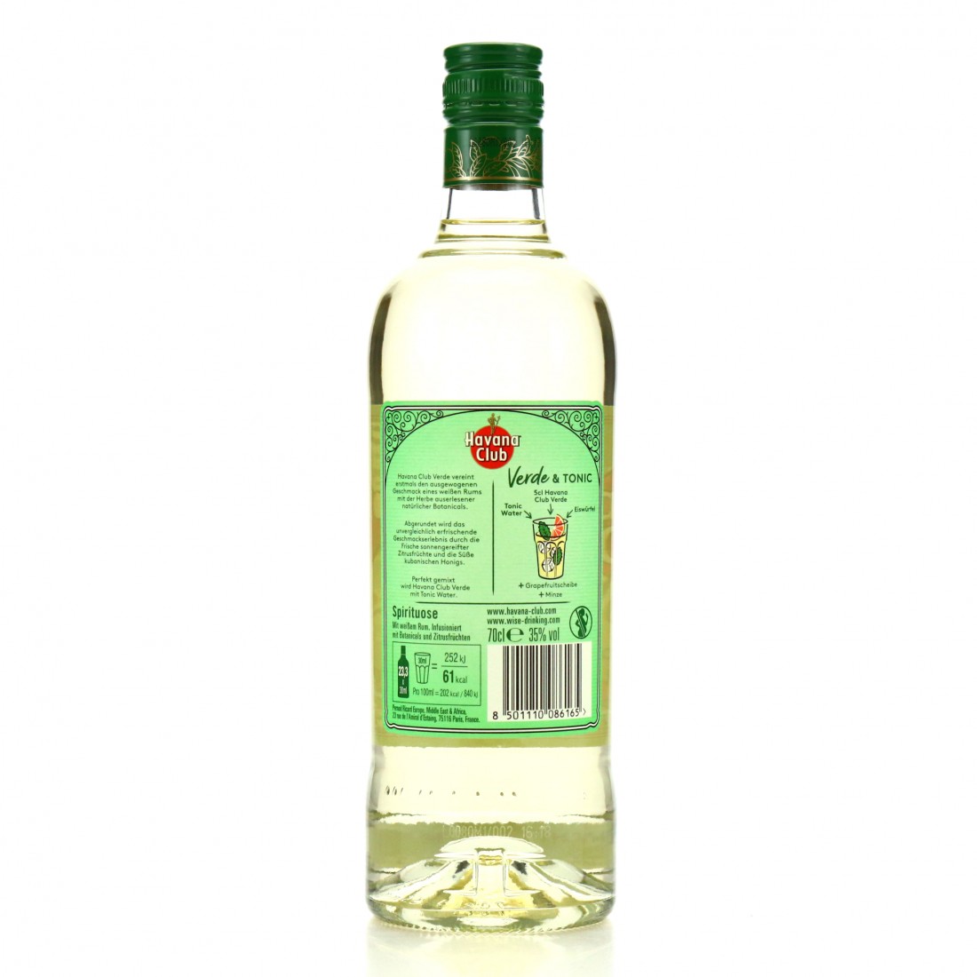 Havana Club Verde Rum Auctioneer