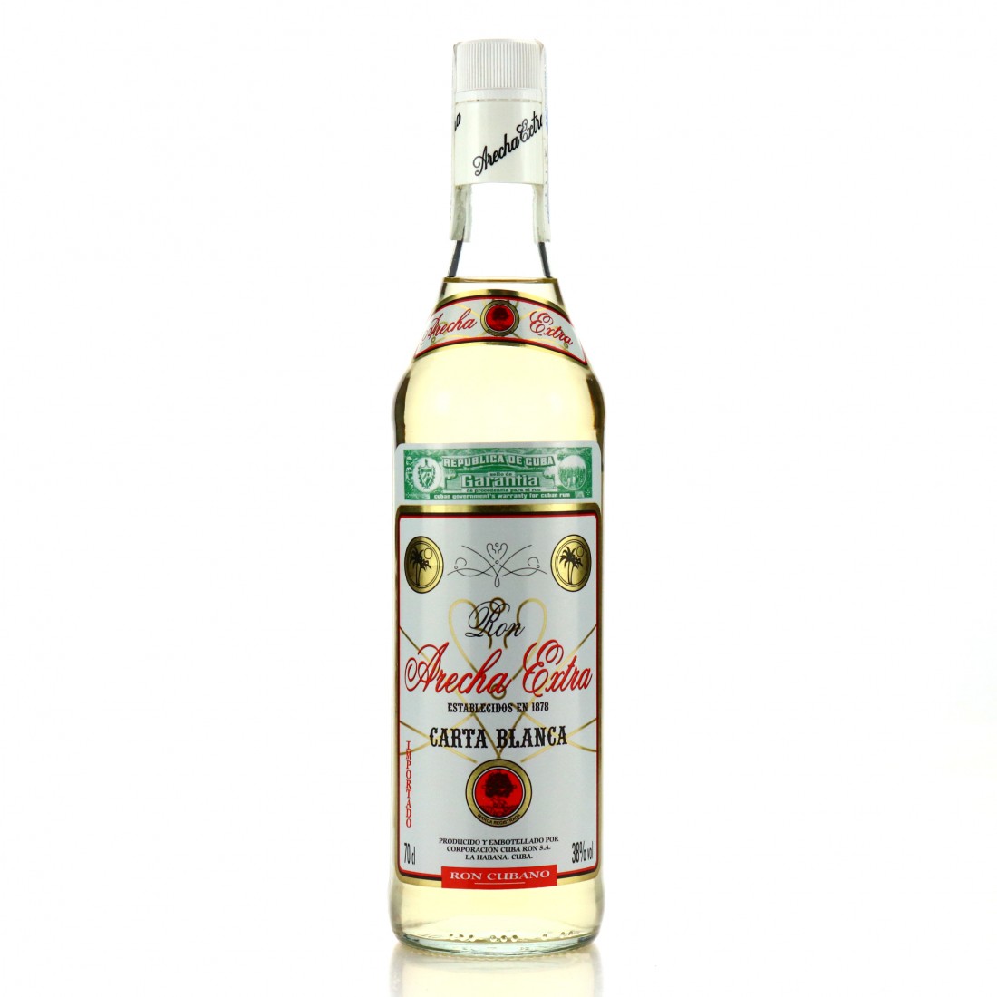 Arecha Ron Carta Blanca | Rum Auctioneer Arecha Ron Carta Blanca | Rum Auctioneer
