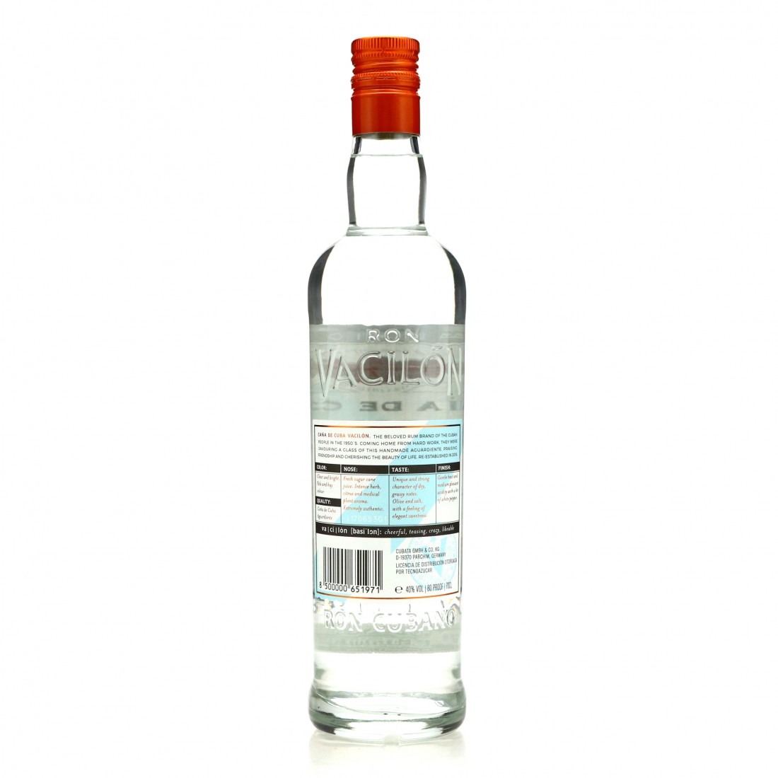 Ron Vacilon Aguardiente | Rum Auctioneer
