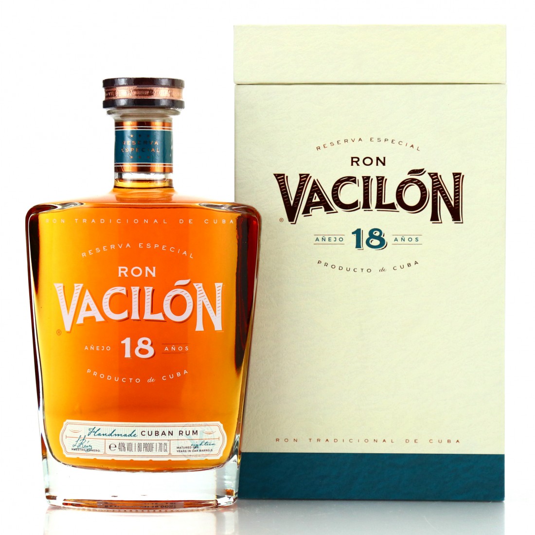 Ron Vacilon 18 Year Old | Rum Auctioneer