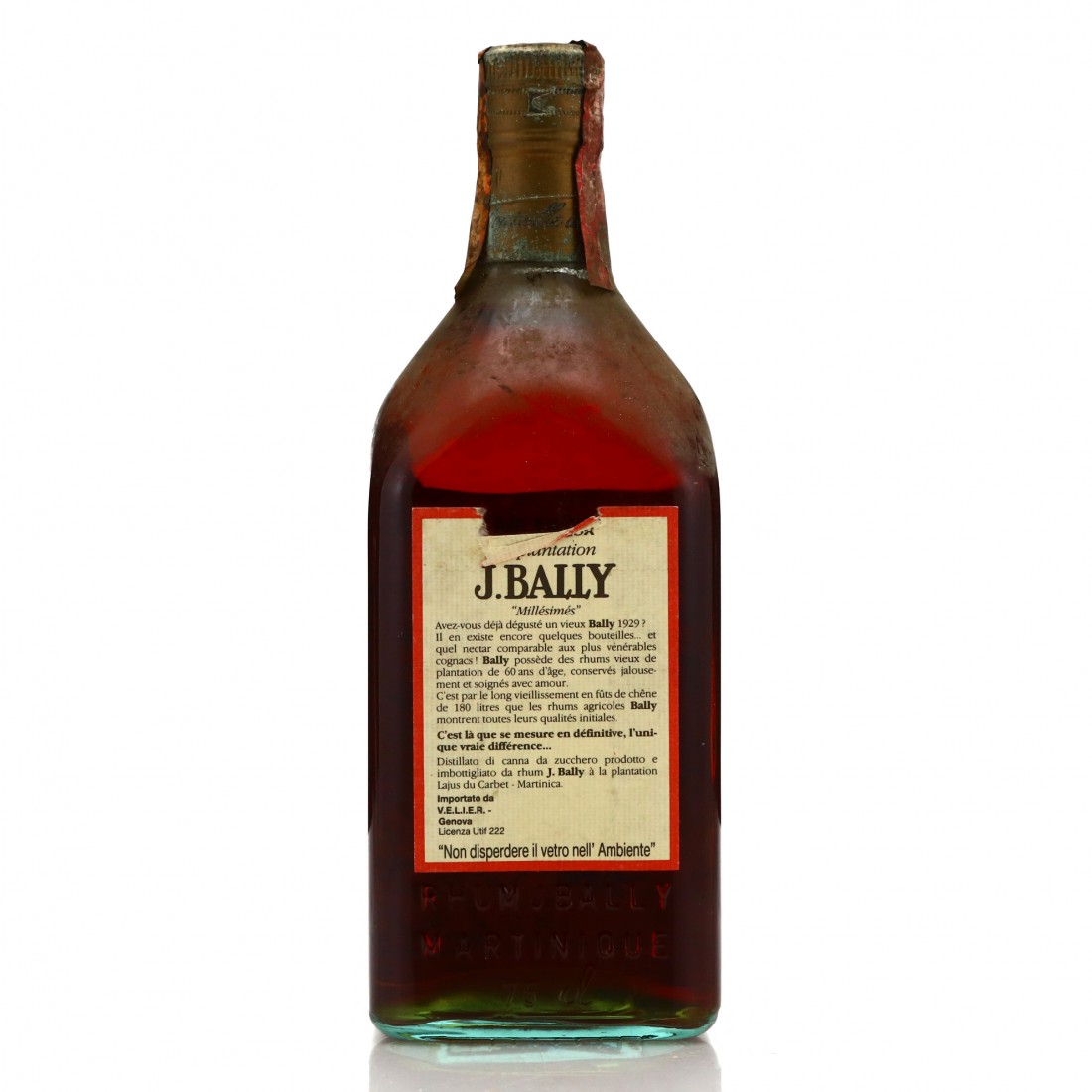 J. Bally 1970 Rhum Vieux | Rum Auctioneer