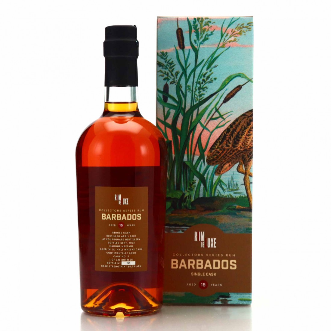 Foursquare 2007 Rom De Luxe Collectors Series 15 Year Old | Rum Auctioneer