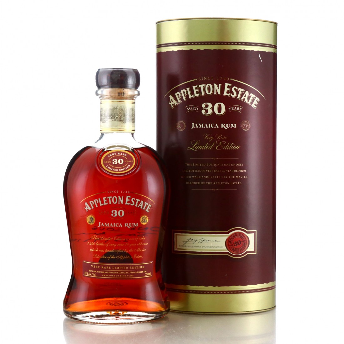 Appleton Estate 30 Year Old 2009 75cl / Signed | Rum Auctioneer