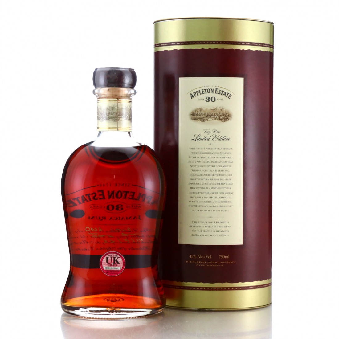 Appleton Estate 30 Year Old 2009 75cl / Signed | Rum Auctioneer