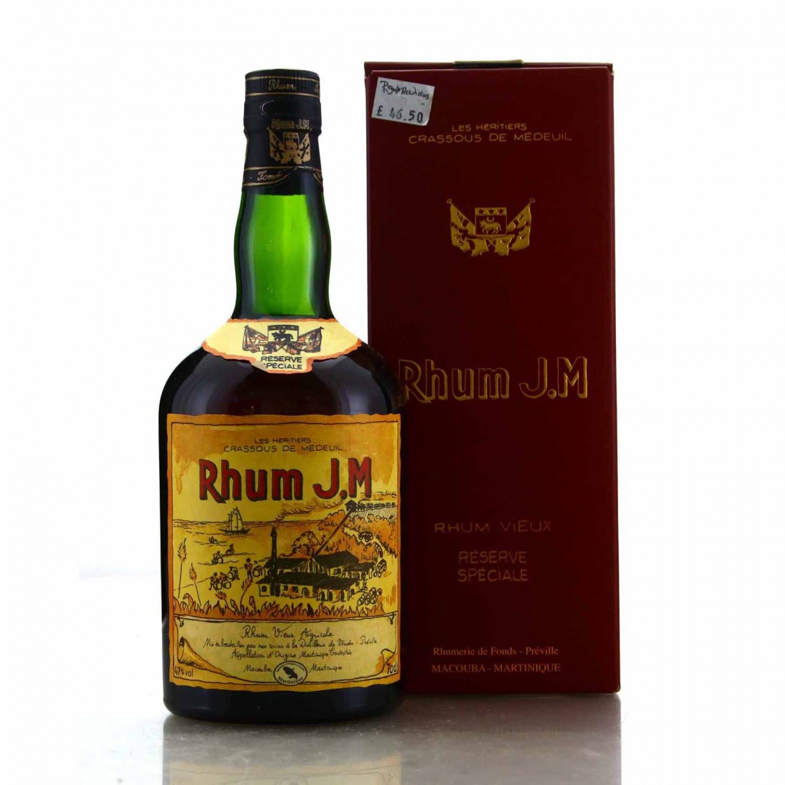 Rhum J.M 2001 Reserve Speciale | Rum Auctioneer
