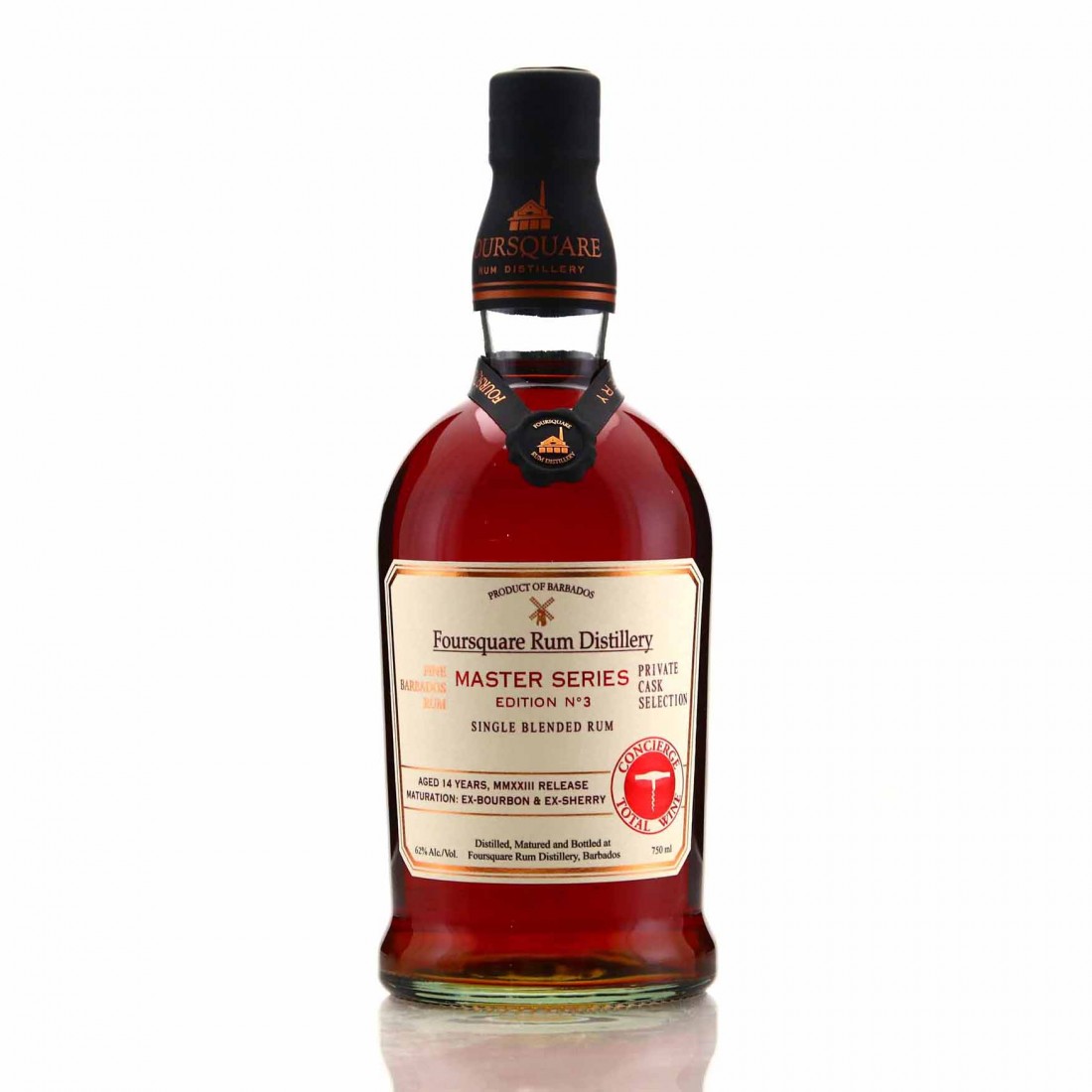 Foursquare 14 Year Old Master Series No.3 75cl / Concierge Total Wine ...