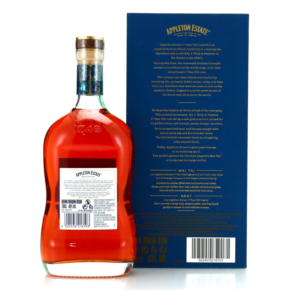 Appleton Estate 2005 Legend 17 Year Old | Rum Auctioneer