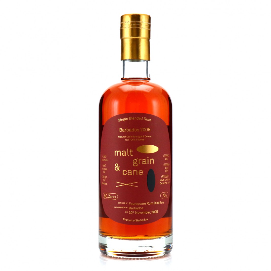Foursquare 2005 Malt, Grain & Cane 15 Year Old | Rum Auctioneer