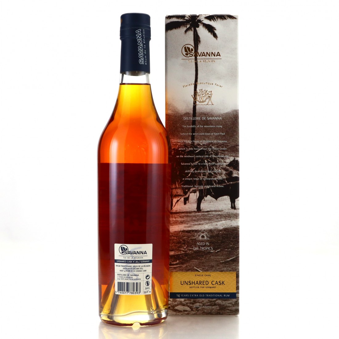 Savanna Traditionnel 2004 Single Cask 14 Year Old #263 50cl / Rum ...