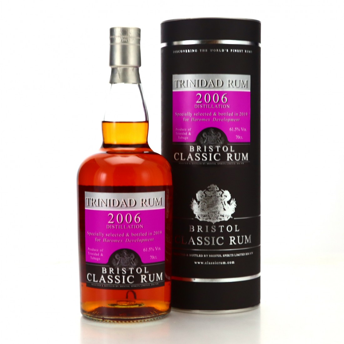 Trinidad Rum 2006 Bristol Classic Rum 61.5% / Haromex Development | Rum ...