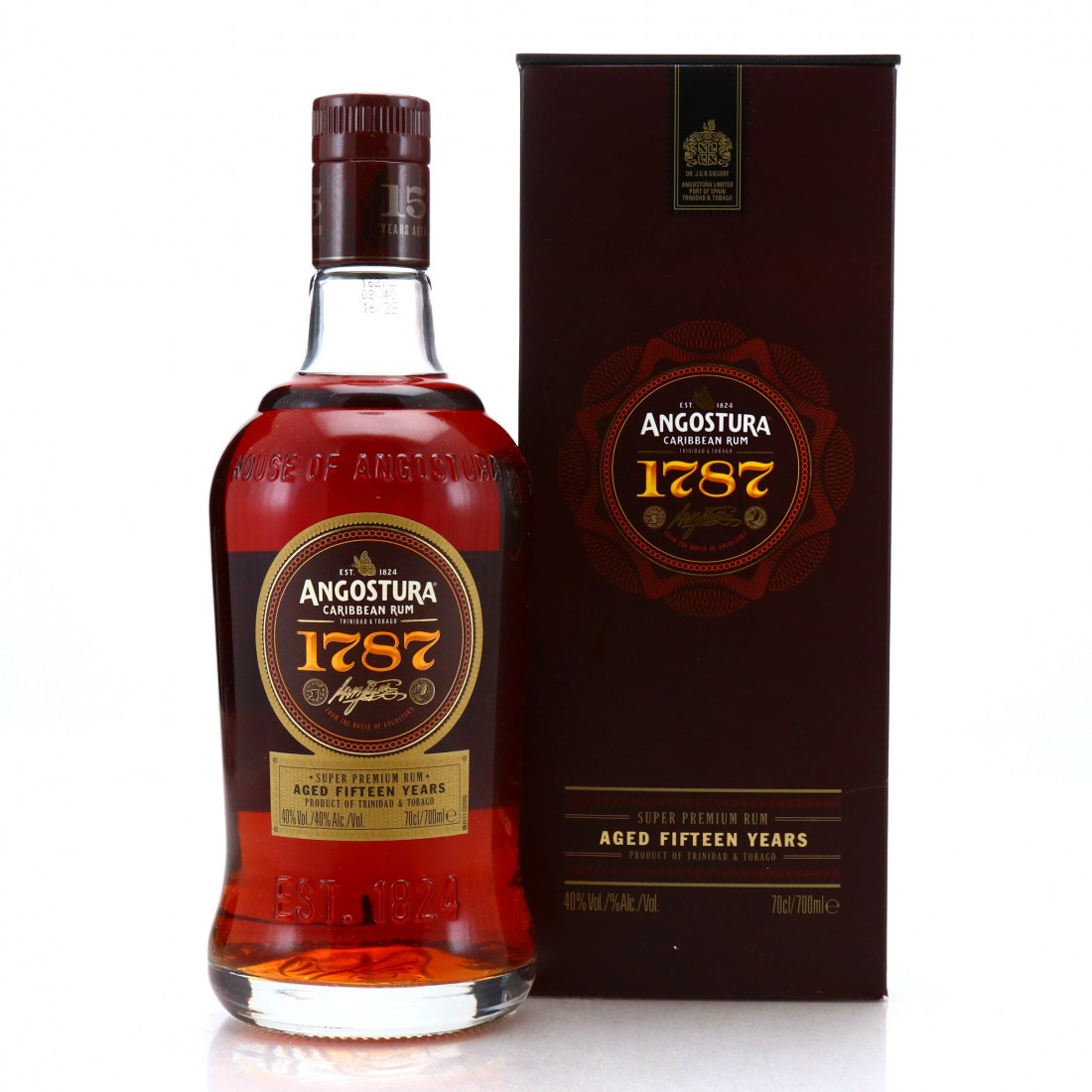 Angostura 1787 15 Year Old | Rum Auctioneer Angostura 1787 15 Year Old | Rum Auctioneer